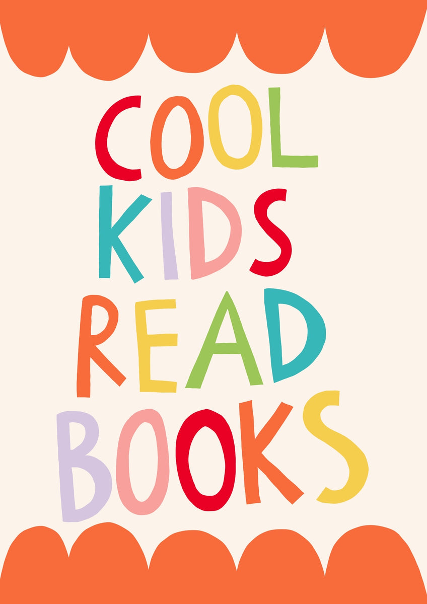 Cool Kids Read Books Art Print – Abel and The Label